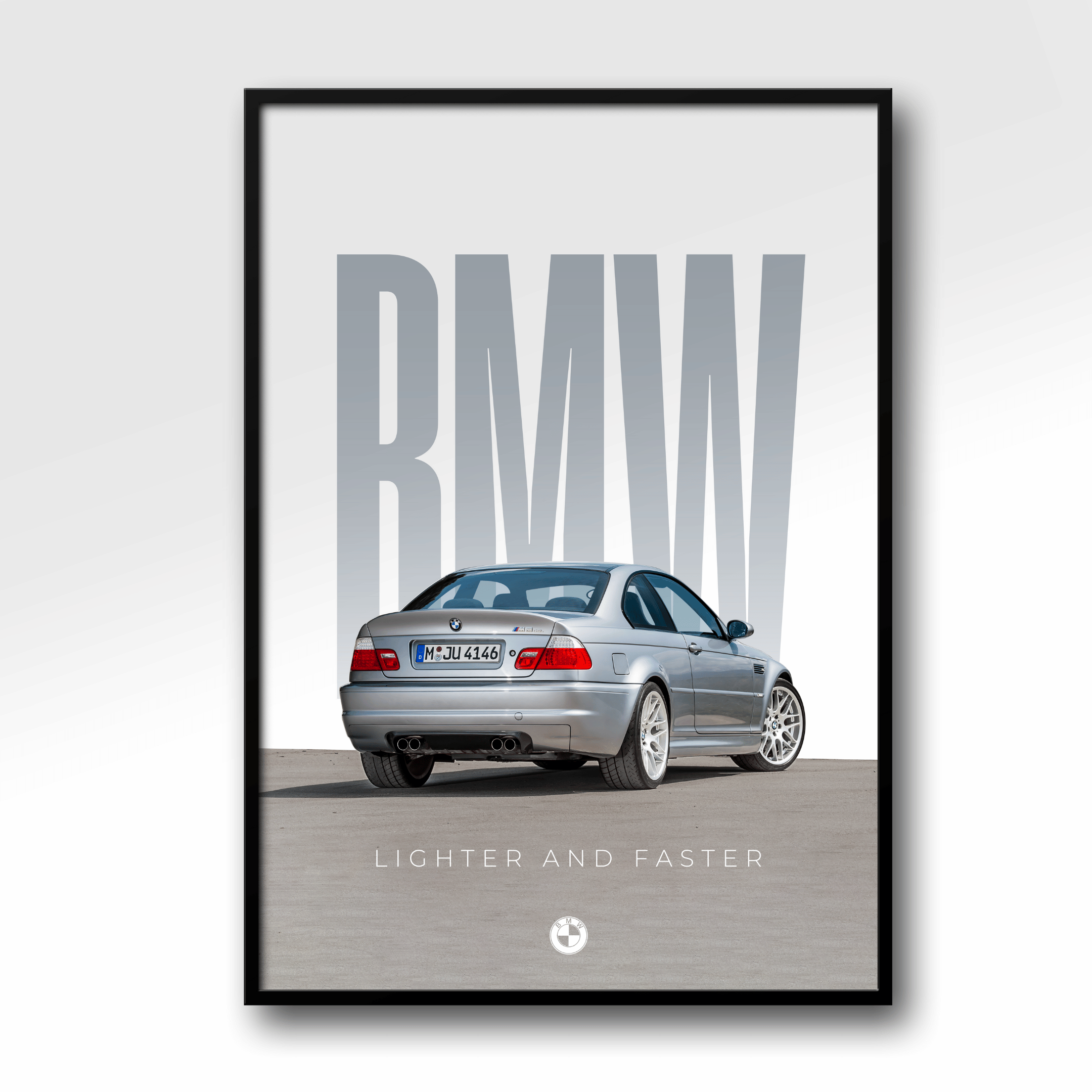 Poster BMW M3 E46 CSL | posterz.