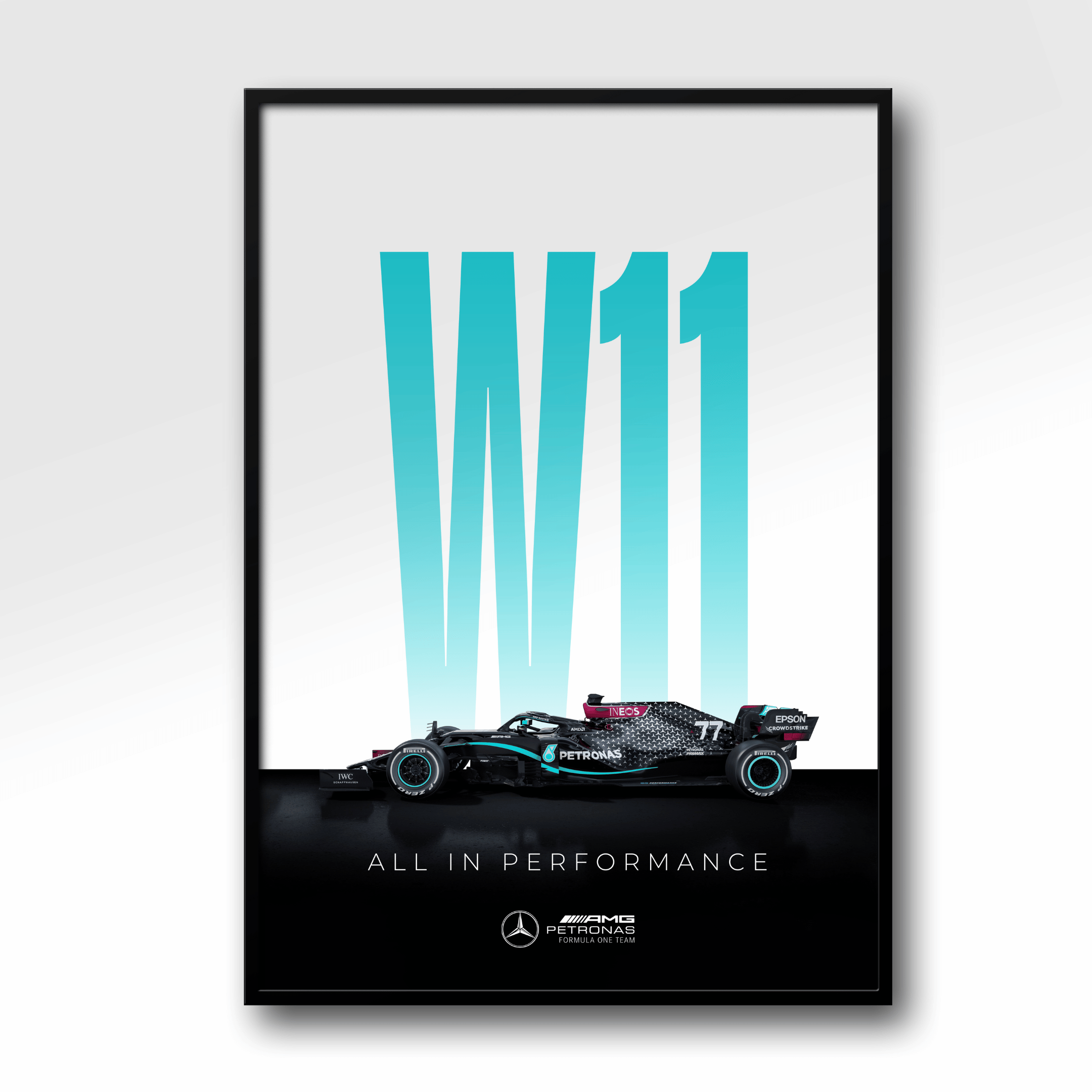 Poster Mercedes W11 - posterz.